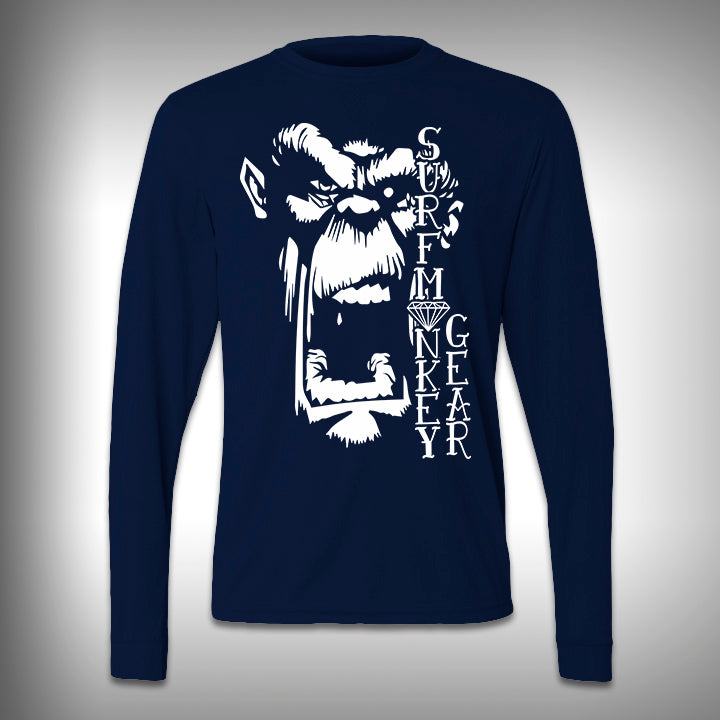 Screaming Monkey - Performance Shirt - Fishing Shirt - Decal Shirts – SurfmonkeyGear