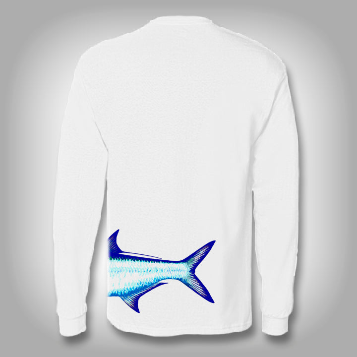 Fish Wrap Shirt - Tarpon - Performance Shirts - Fishing Shirt ...