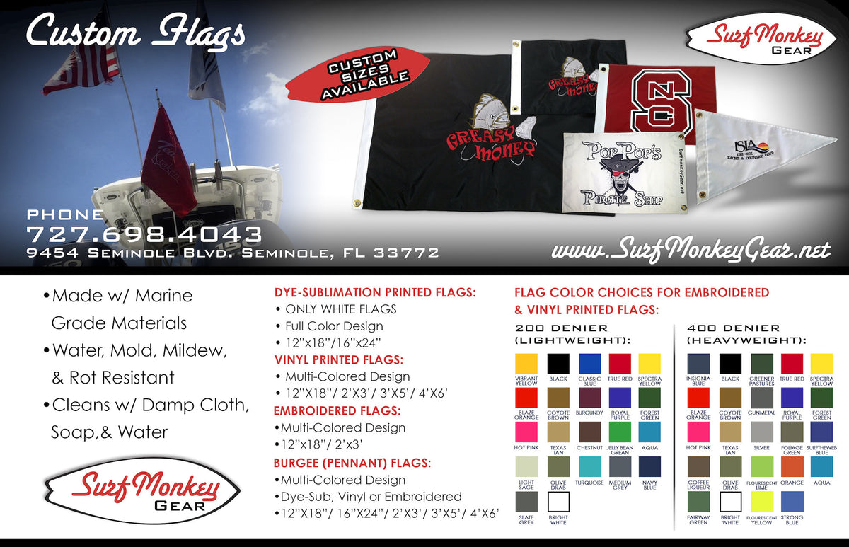 Lab Flag - Dog Boat Flag - Boat Flag – SurfmonkeyGear