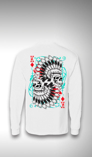 King of Diamonds Monkey - Performance Shirt - Fishing Shirt ...