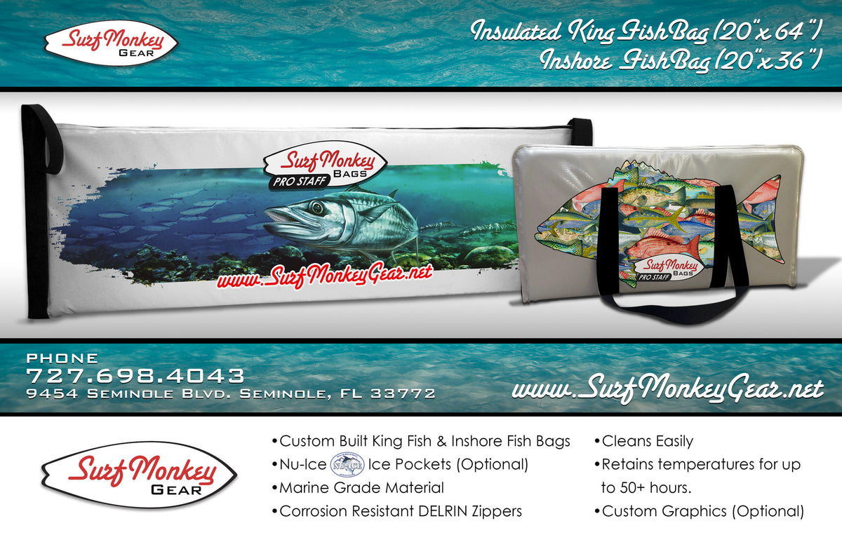 Insulated Inshore Fish Bag – SurfmonkeyGear