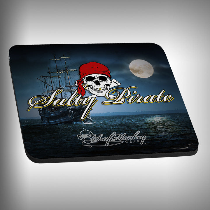 Salty Pirate Mouse Pad with Custom Graphics – SurfmonkeyGear
